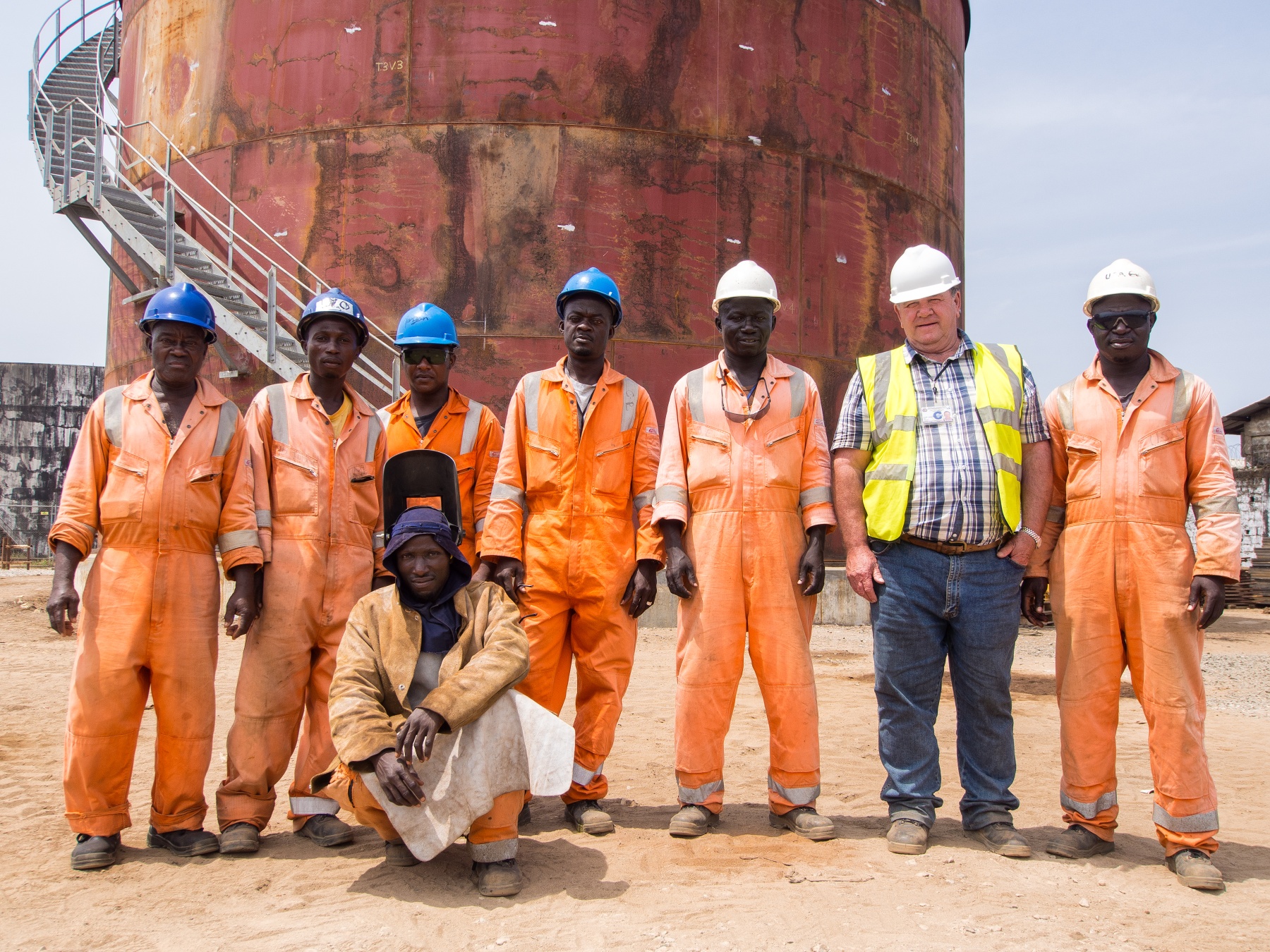 Motherwell Bridge complete first tank at Liberia Petroleum Refining ...